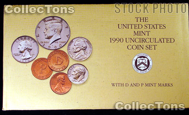 1990 U.S. Mint Uncirculated Set - 10 Coins