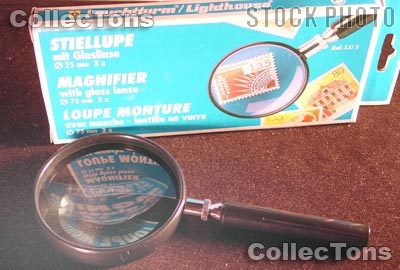 Lighthouse 3X Magnifier with Glass Lens LU2