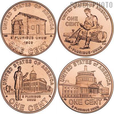 2009 Lincoln Bicentennial Penny Complete Set of BU Lincoln Cent $25 ...
