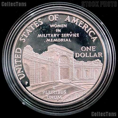 1994-P Proof Women In Military Service Memorial Commemorative Silver ...