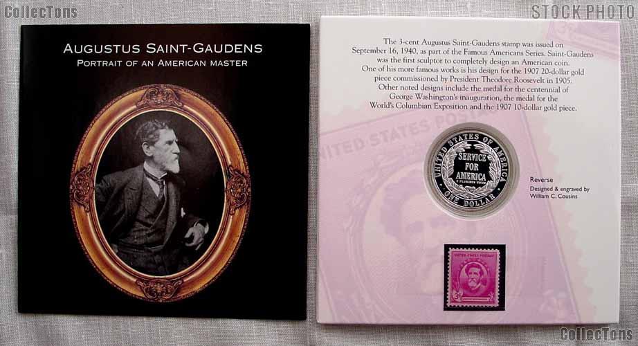 National Community Service Commemorative Coin and Stamp Set