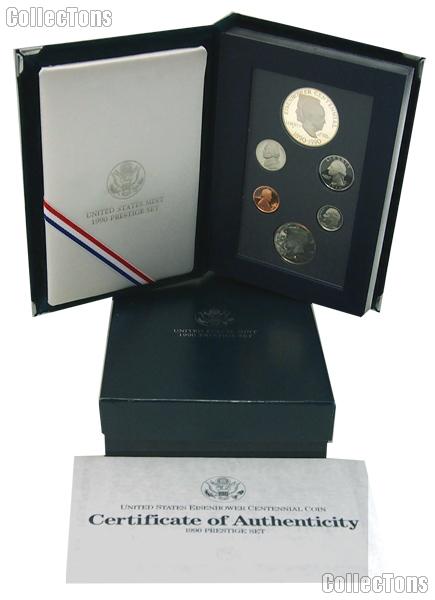 1990 Prestige Proof Set - 6 Coins