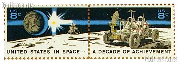 1971 United States in Space a Decade of Achievement 8 Cent US Postage ...