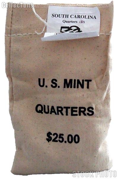 Unopened $25 U.S. Mint Bag of 2000-D South Carolina State Quarters ...