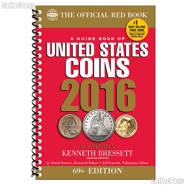 Whitman Red Book Of United States Coins 2016 Spiral whitman-red-book-of-united-states-coins-2016-spiral