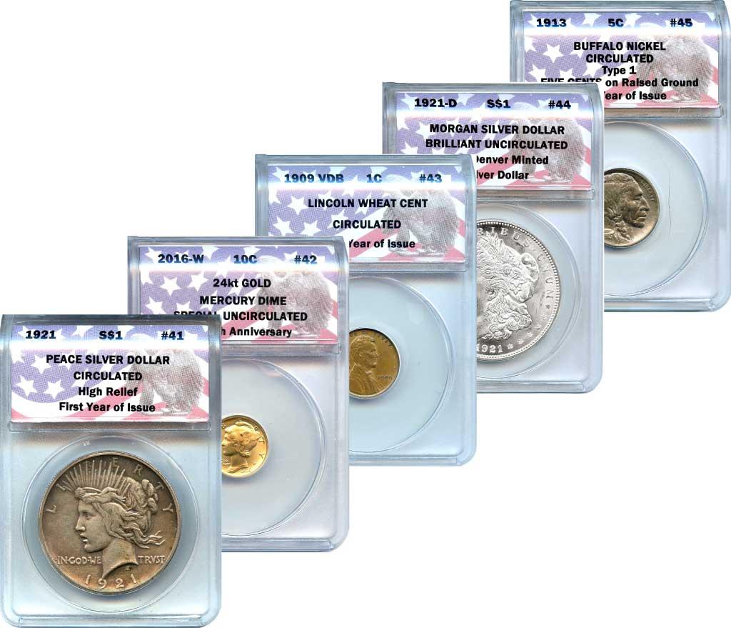 CollecTons Keepers Starter Set - Numbers 41 through 45