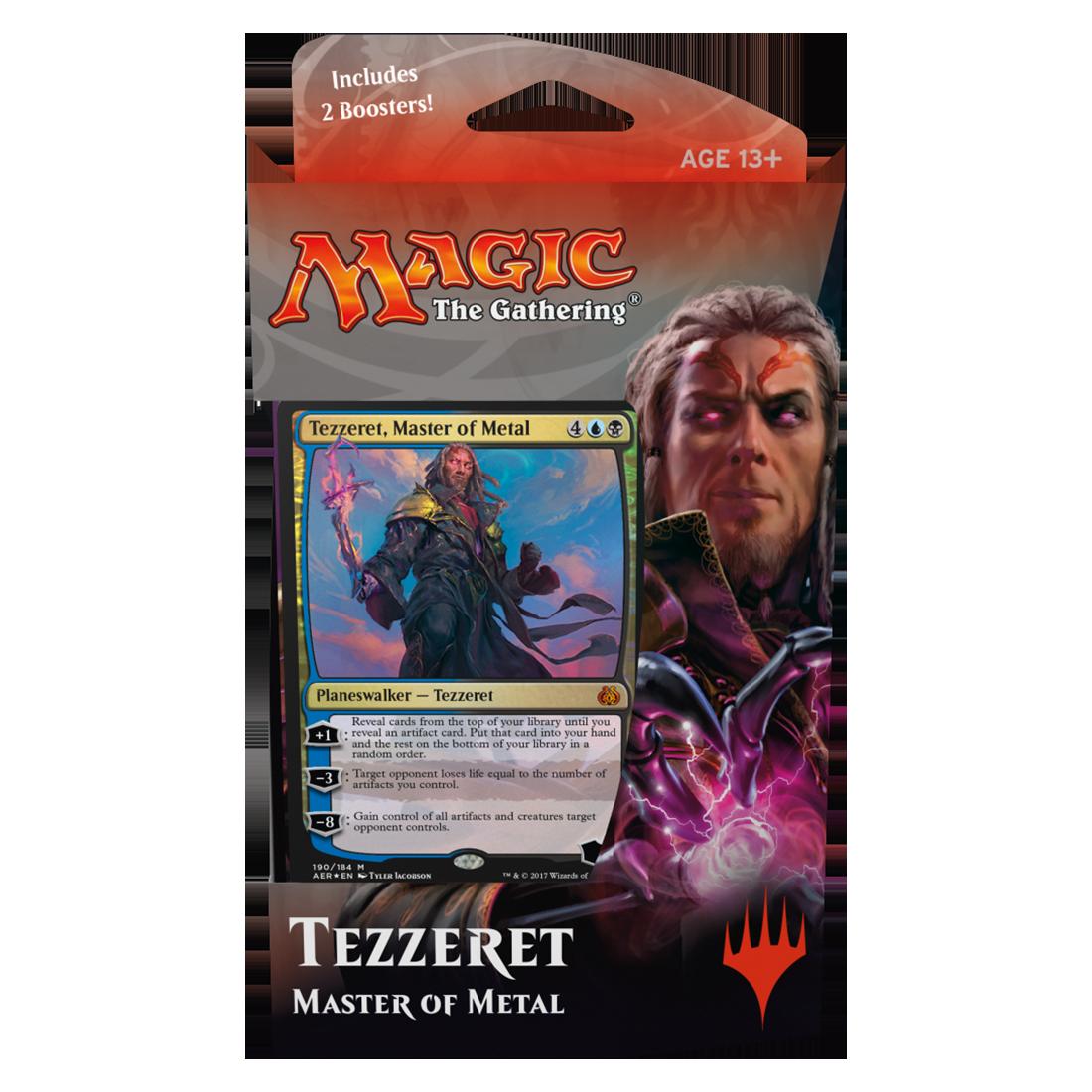 MTG Aether Revolt: Magic the Gathering Planeswalker Deck: Tezzeret ...